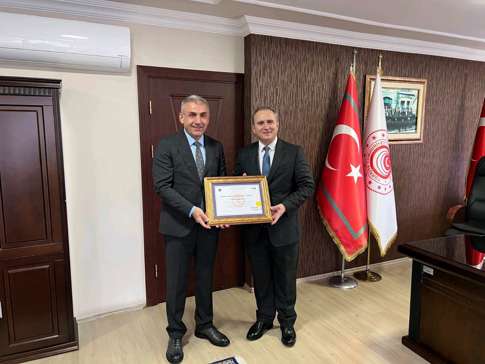 We received our Authorized Economic Operator Certificate | Bayraktarlar ...